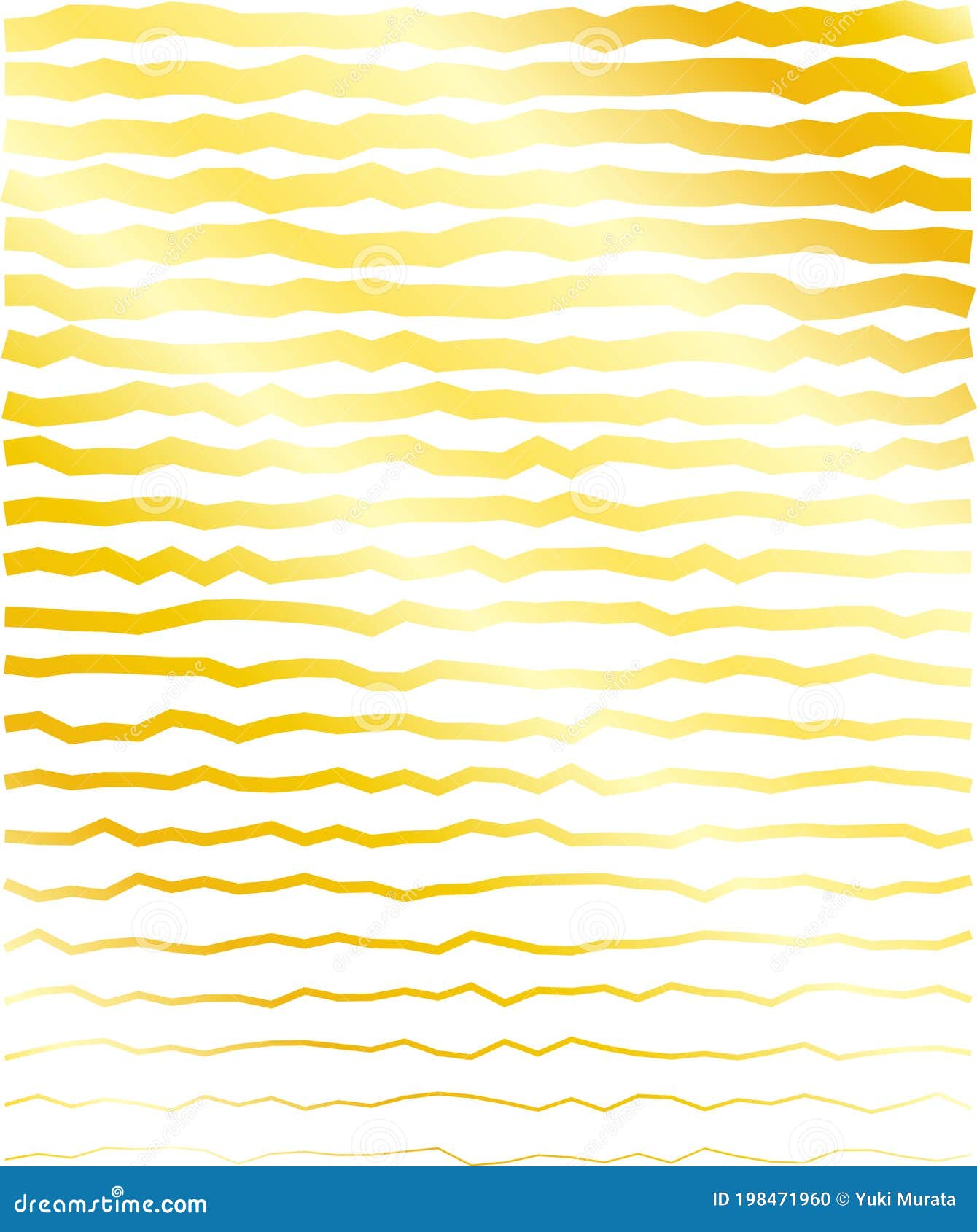 Gold gradation scale line stock vector. Illustration of horizontal ...