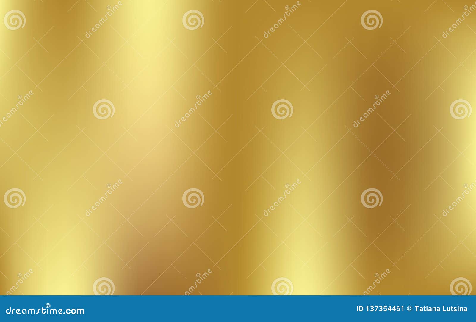 Gold Gradient Background Vector Icon Texture Metallic. Golden ...