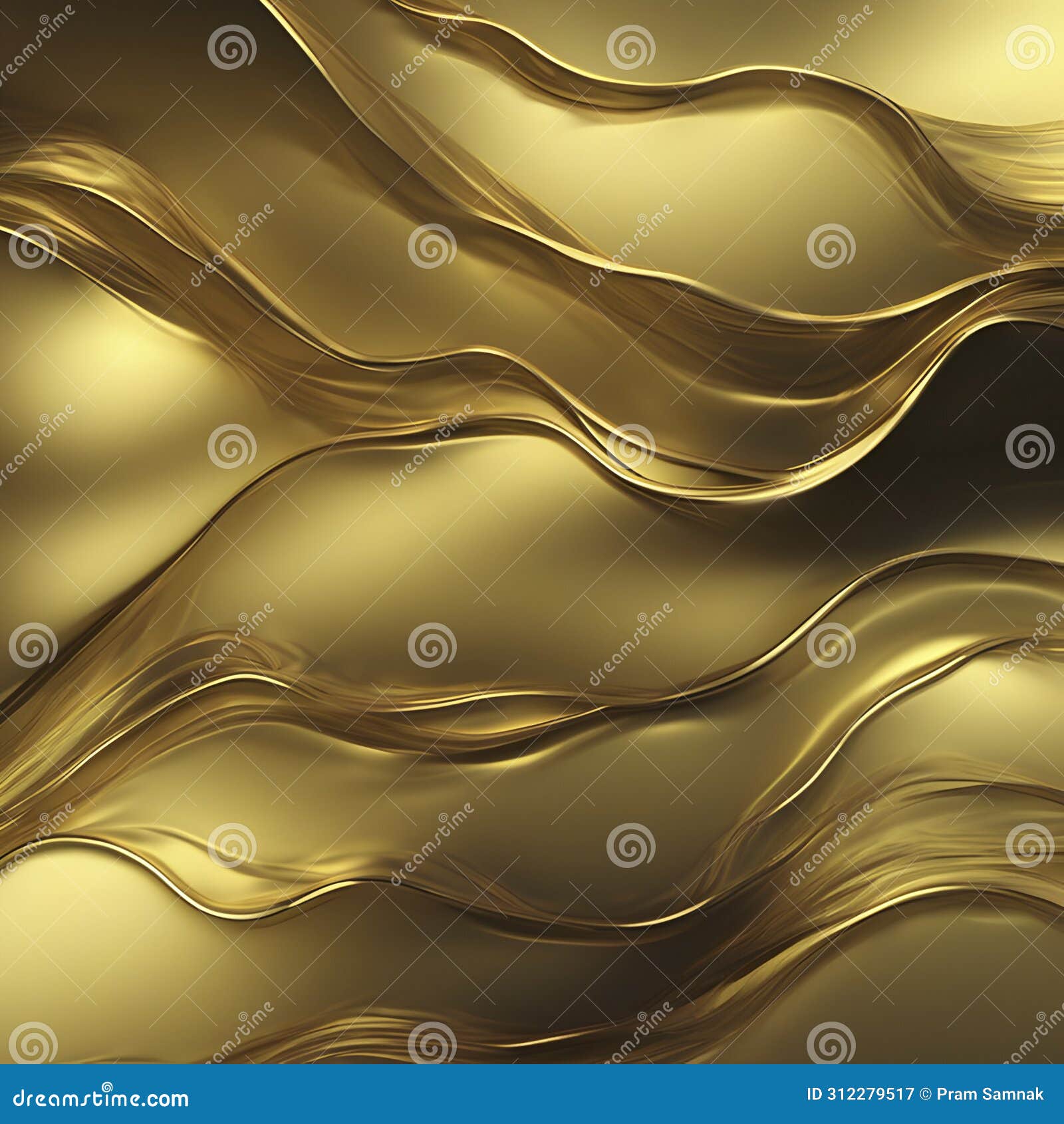 Gold Gradient with Smooth Color Transitions. AI-Generated. Stock ...