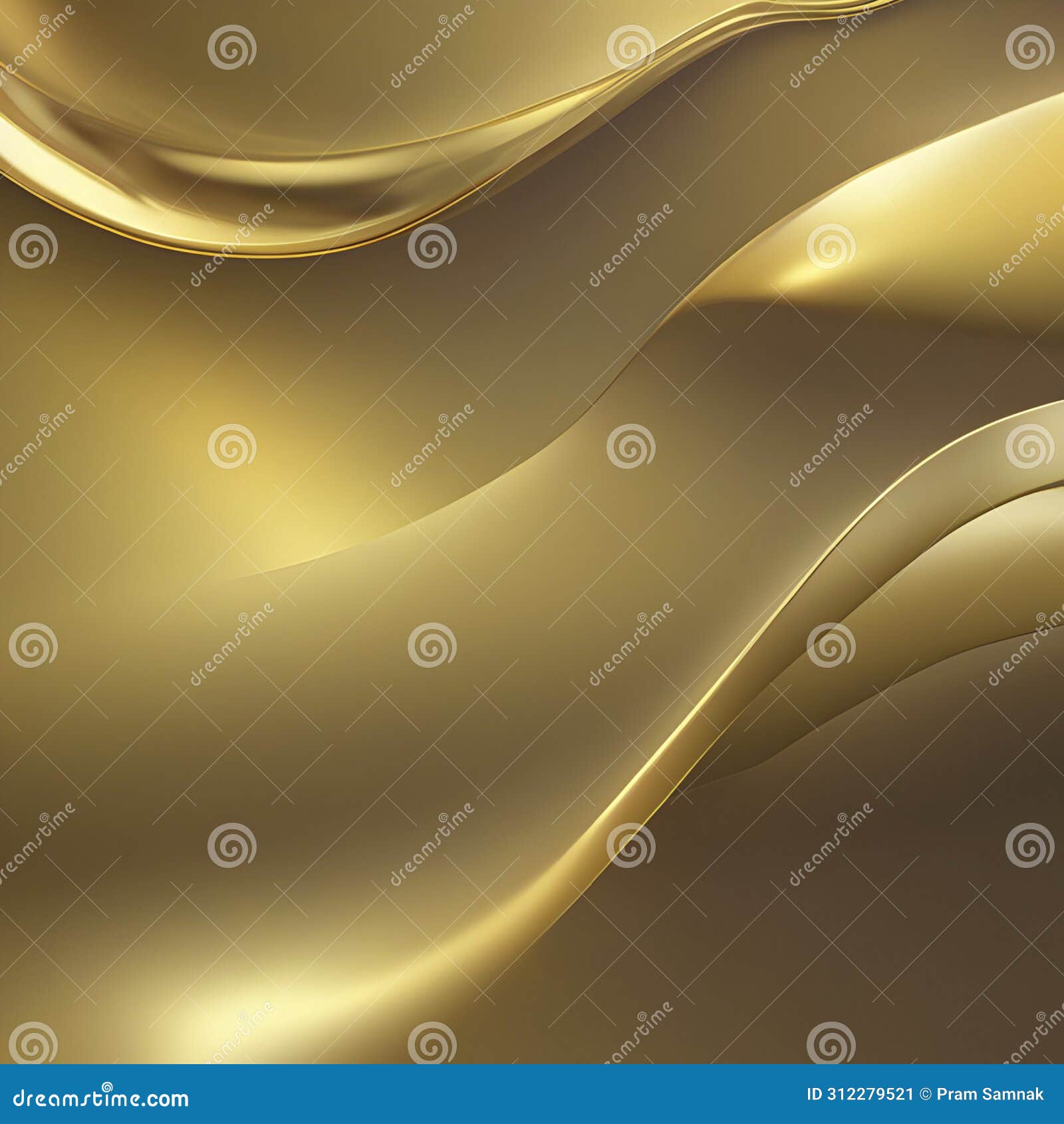 Gold Gradient with Smooth Color Transitions. AI-Generated. Stock ...