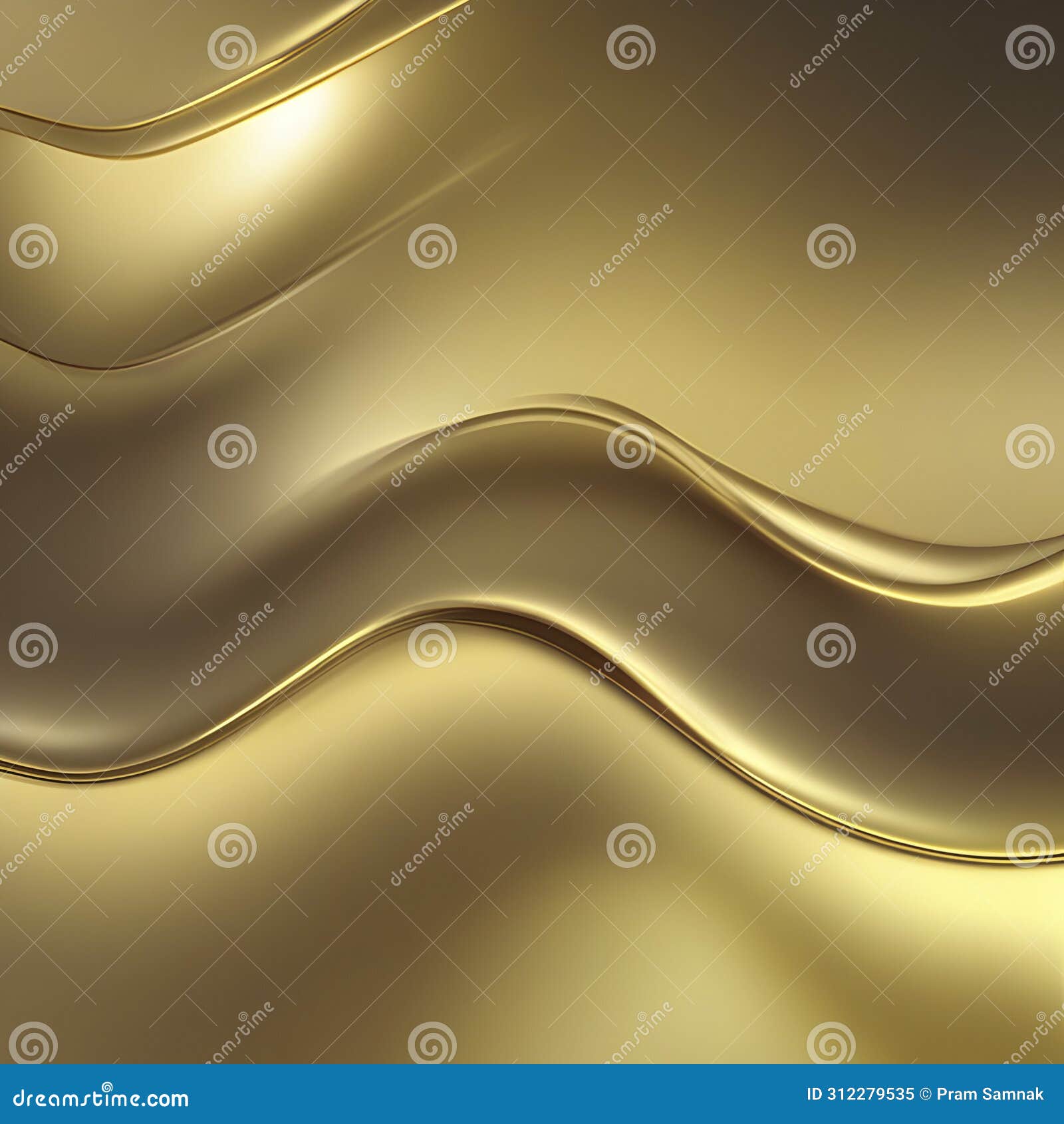 Gold Gradient with Smooth Color Transitions. AI-Generated. Stock ...