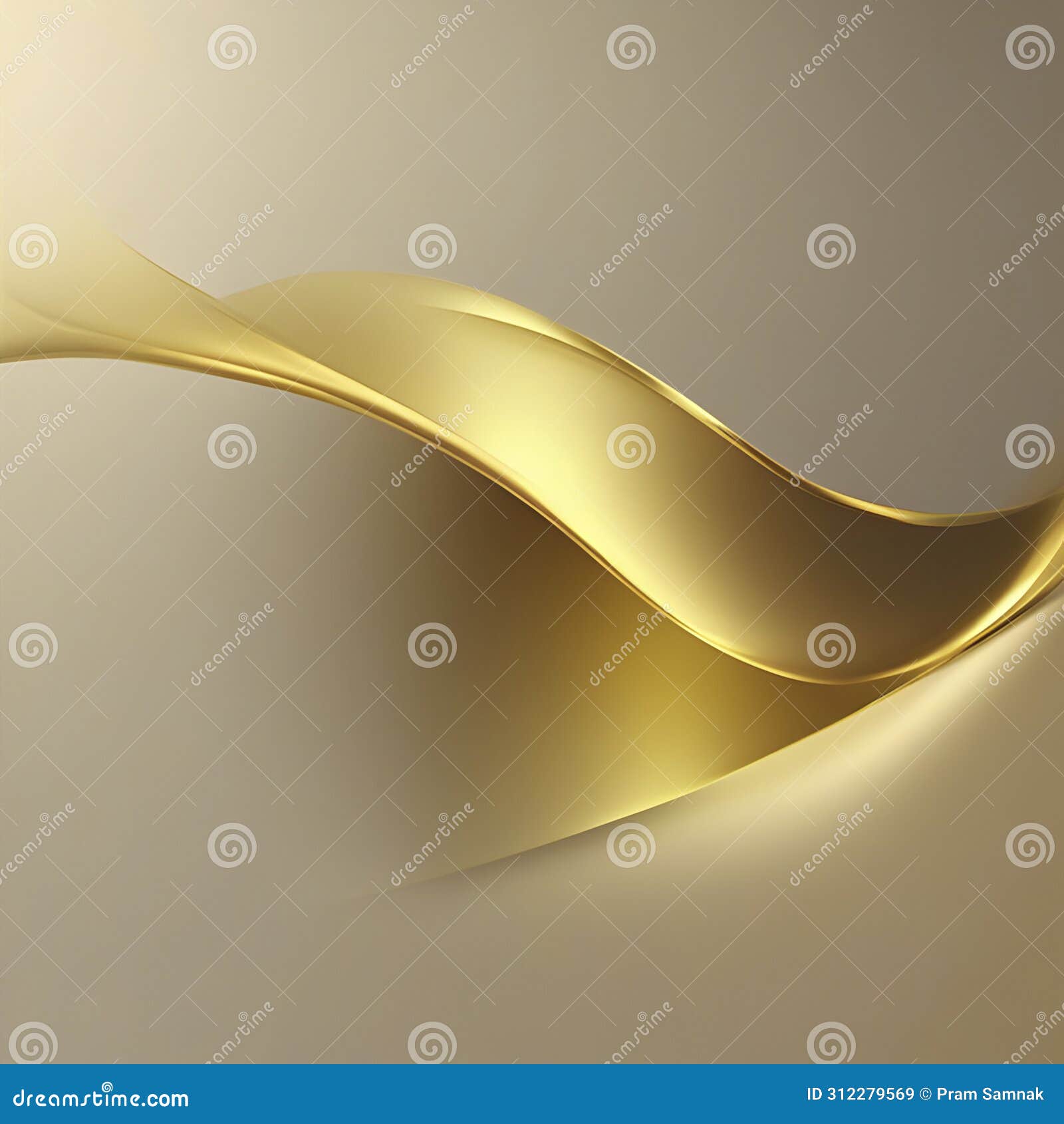 Gold Gradient with Smooth Color Transitions. AI-Generated. Stock ...
