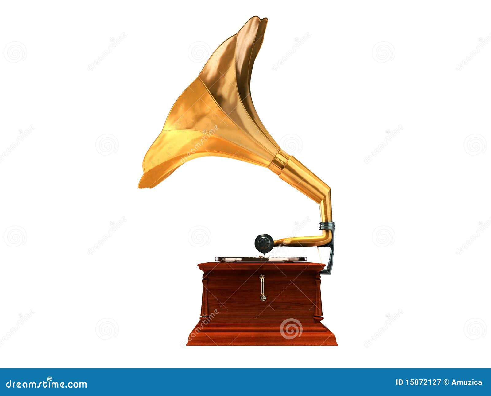 Gold Gramophone Picture. Image: 15072127