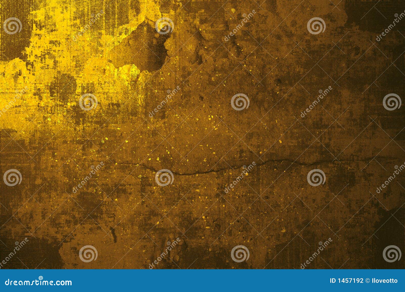 Gold grungy wall in paris stock photo. Image of abstract - 1457192