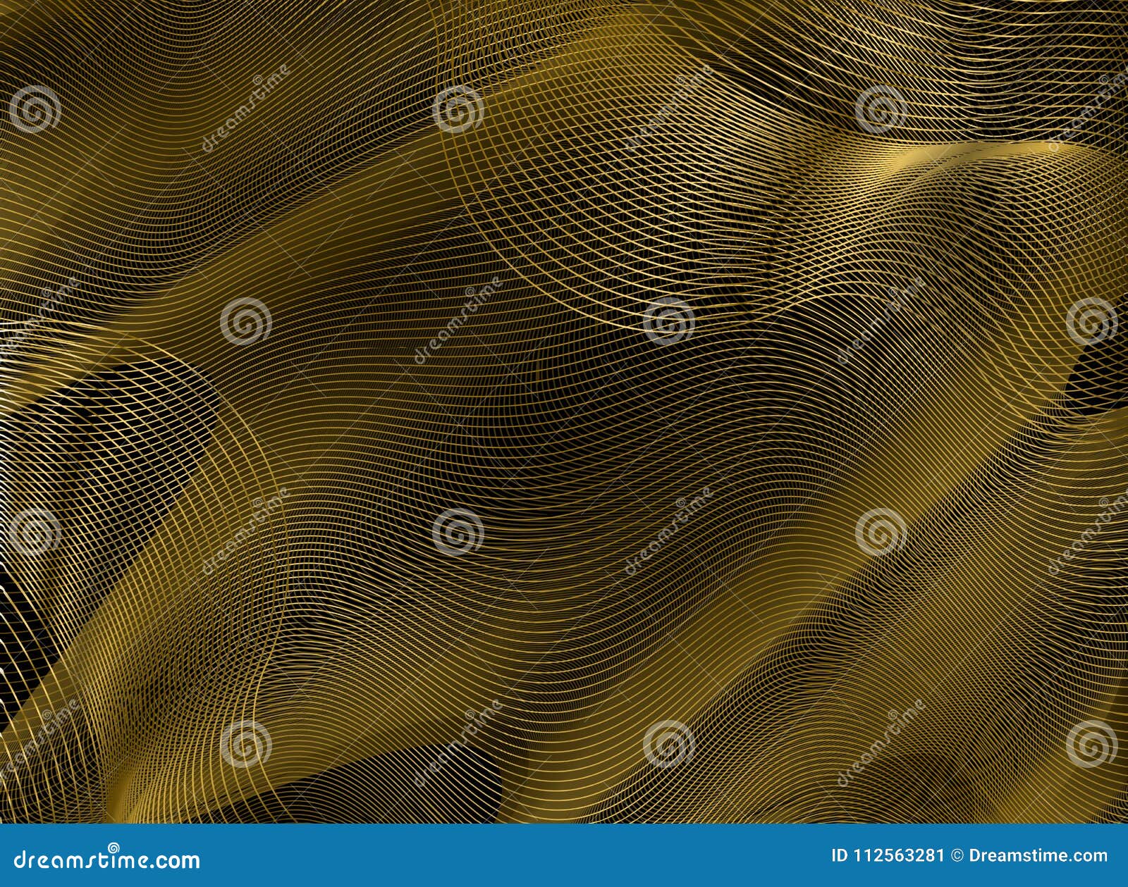 Gold guilloche element stock vector. Illustration of badge - 112563281