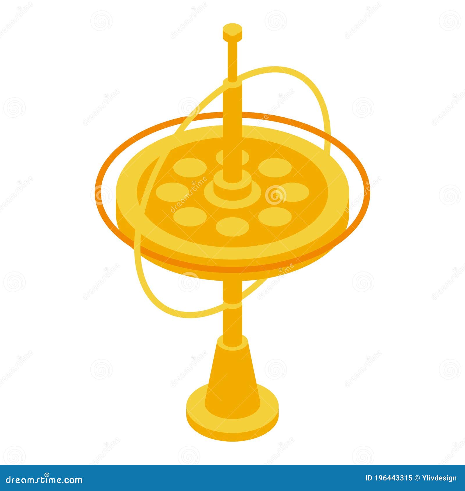 Gyroscope Icon From Sensors Icons Collection. Creative Two Colors ...