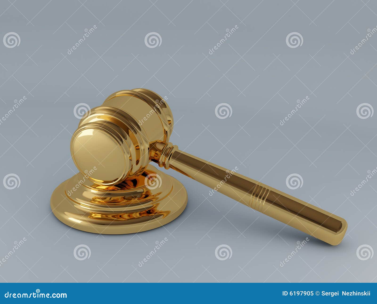 Gold Hammer Isolated On Transparent Background Stock Photo ...