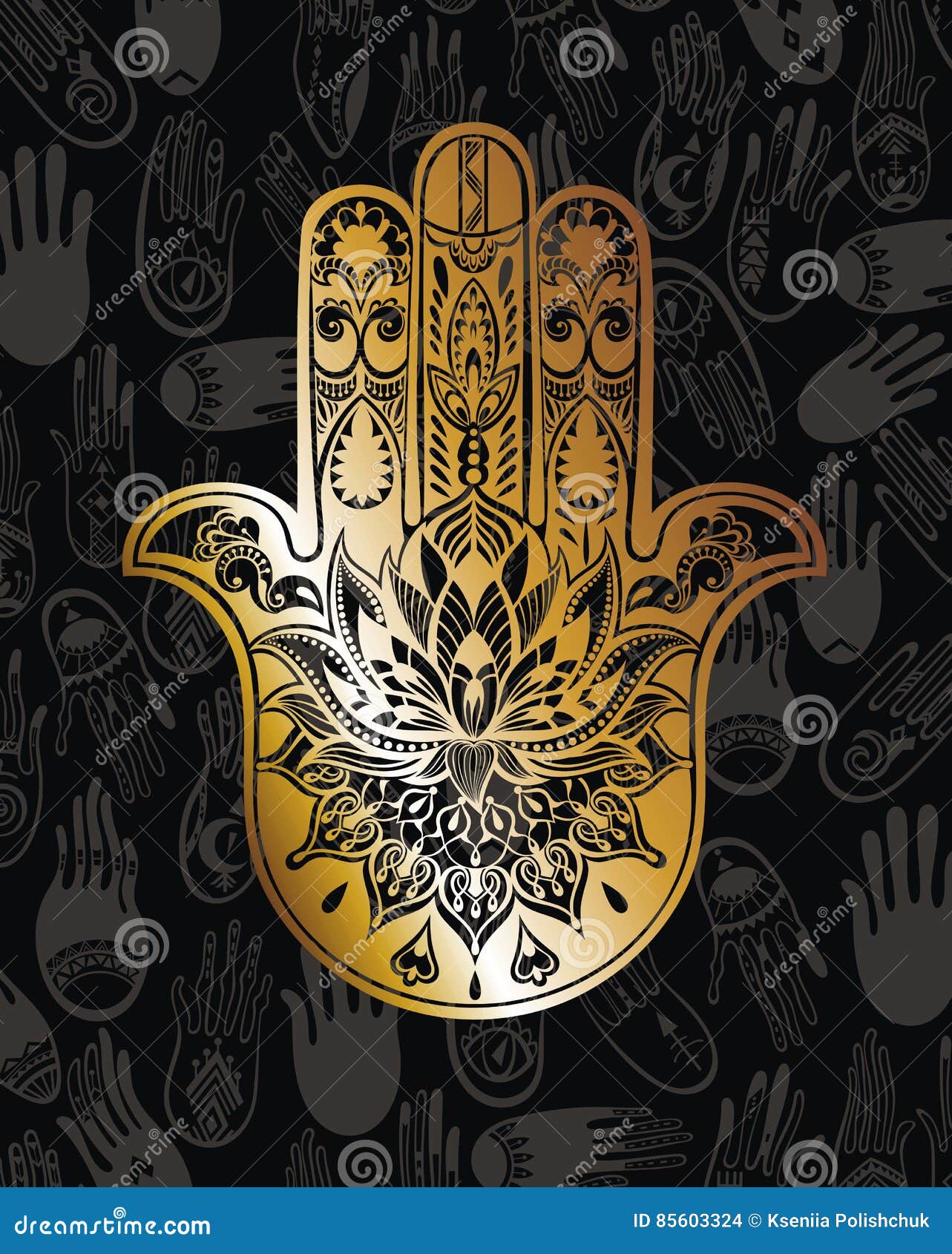 Hamsa Twitter Background