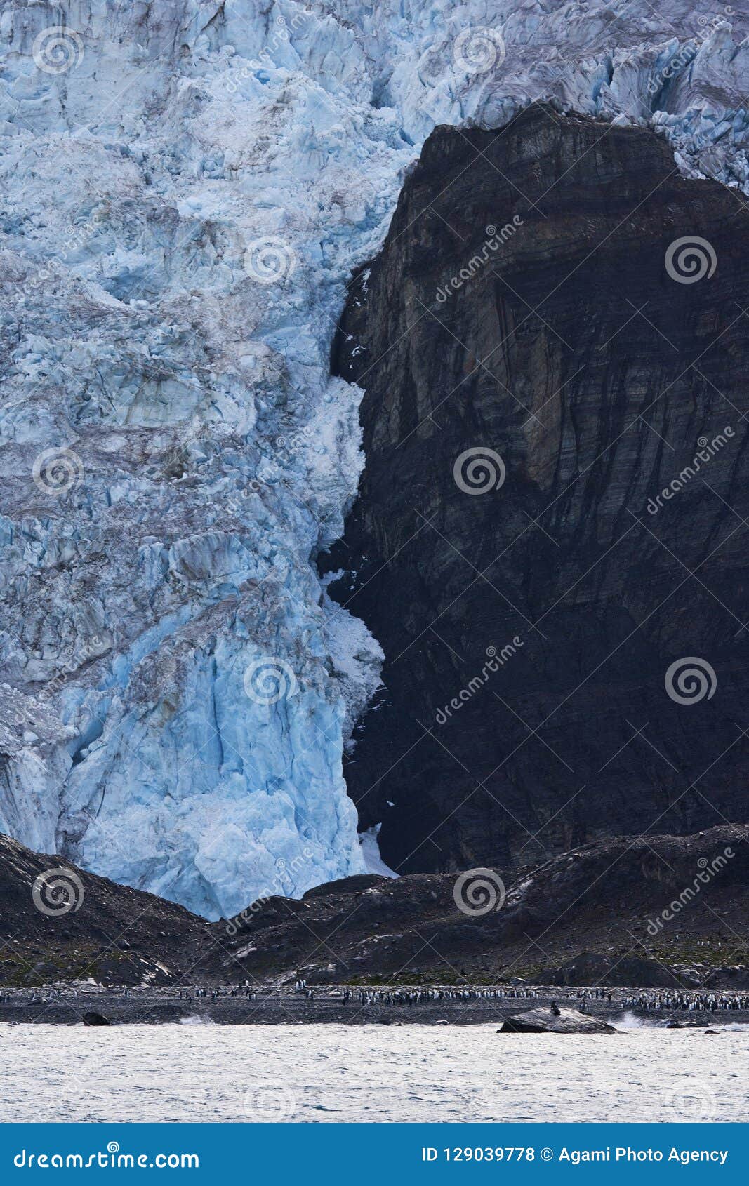 Gold Harbour Zuid Georgia; Gold Harbour South Georgia Stock Photo ...