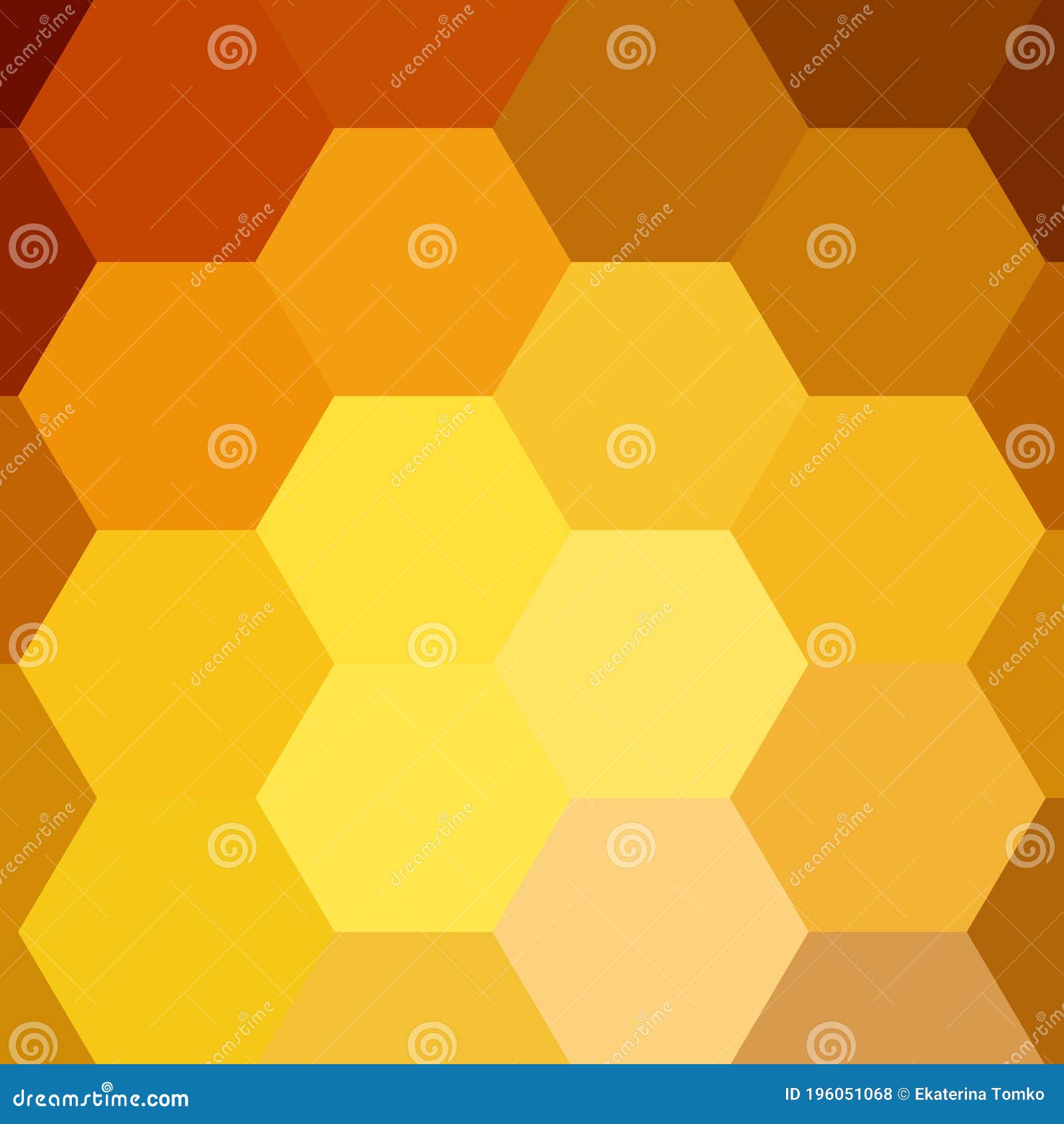 Gold Hexagon Background. Geometric Design Element. Eps 10 Stock Vector ...