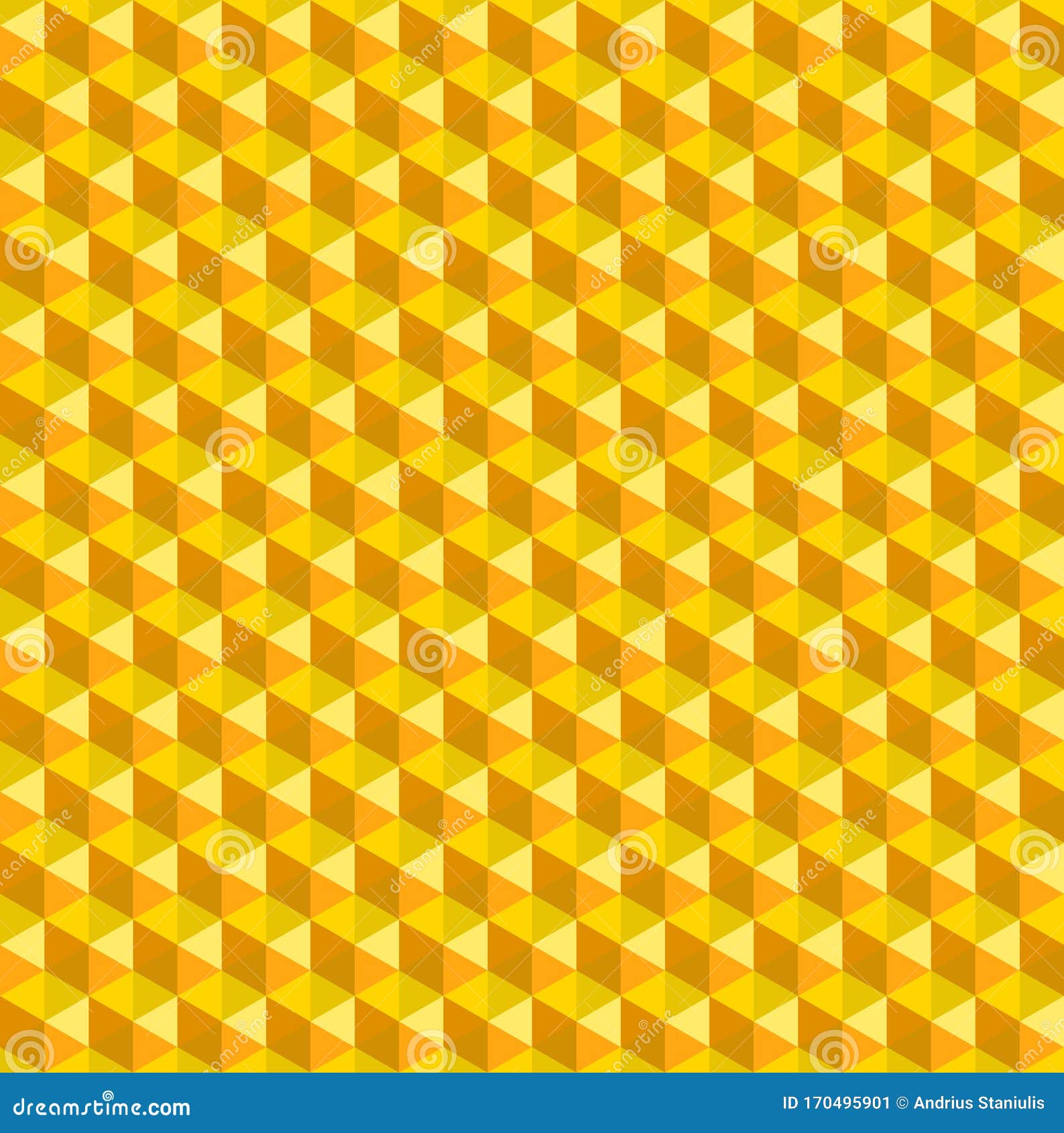 Gold Hexagon Pattern Texture Vector 3d Square Stock Vector ...