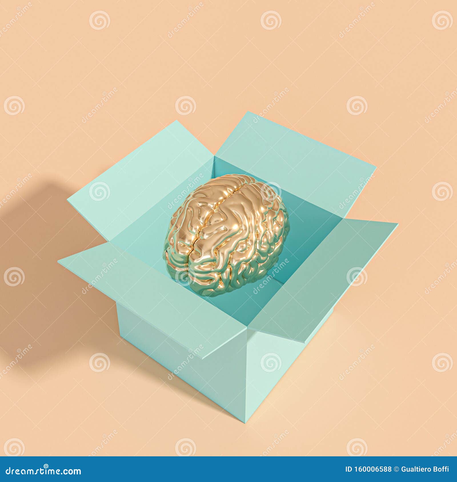 The Gold Human 3d Figure Extends Its Influence To The Neighboring ...