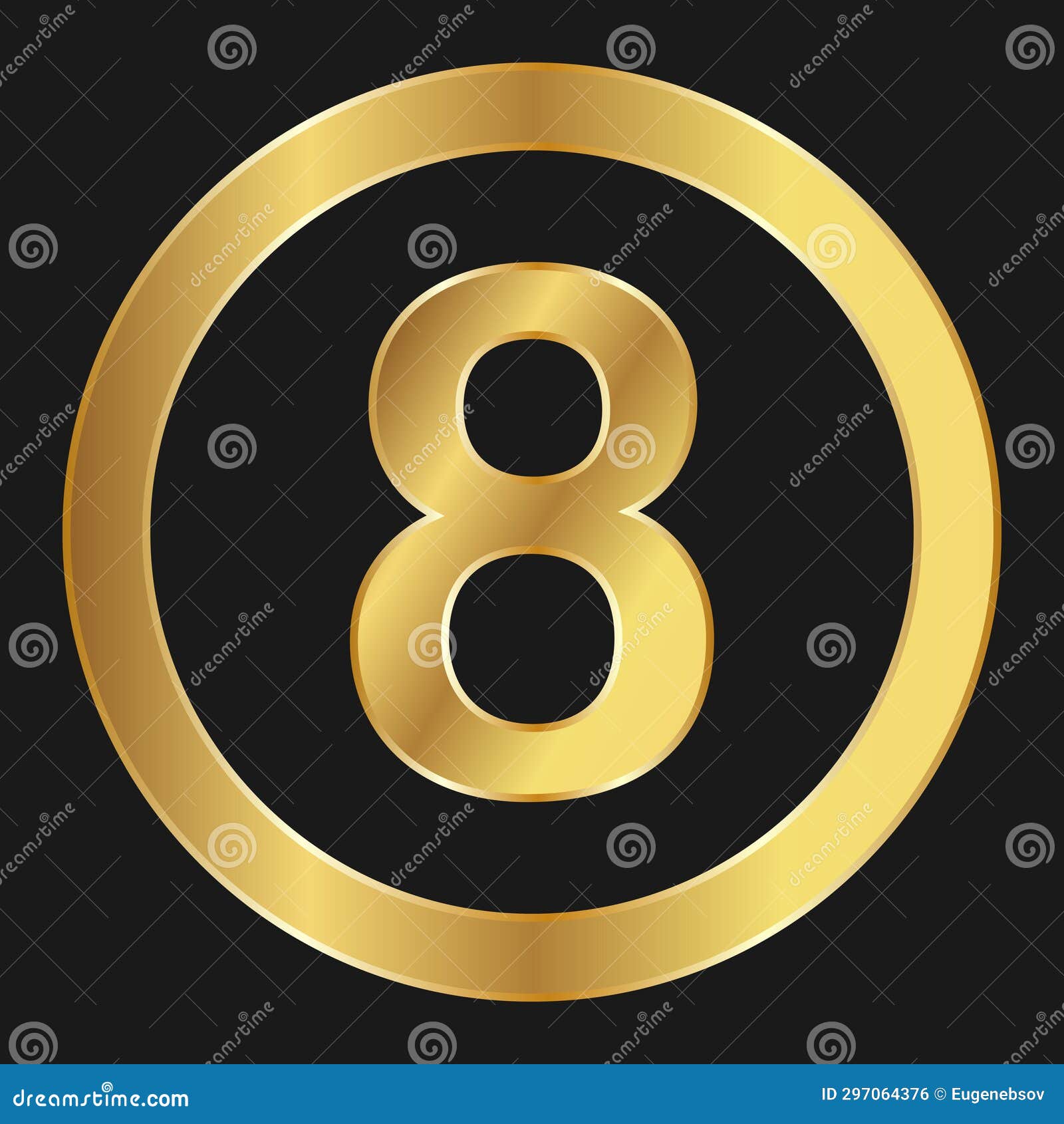 Eight Concept Vector Linear Icon Isolated On Transparent Background ...