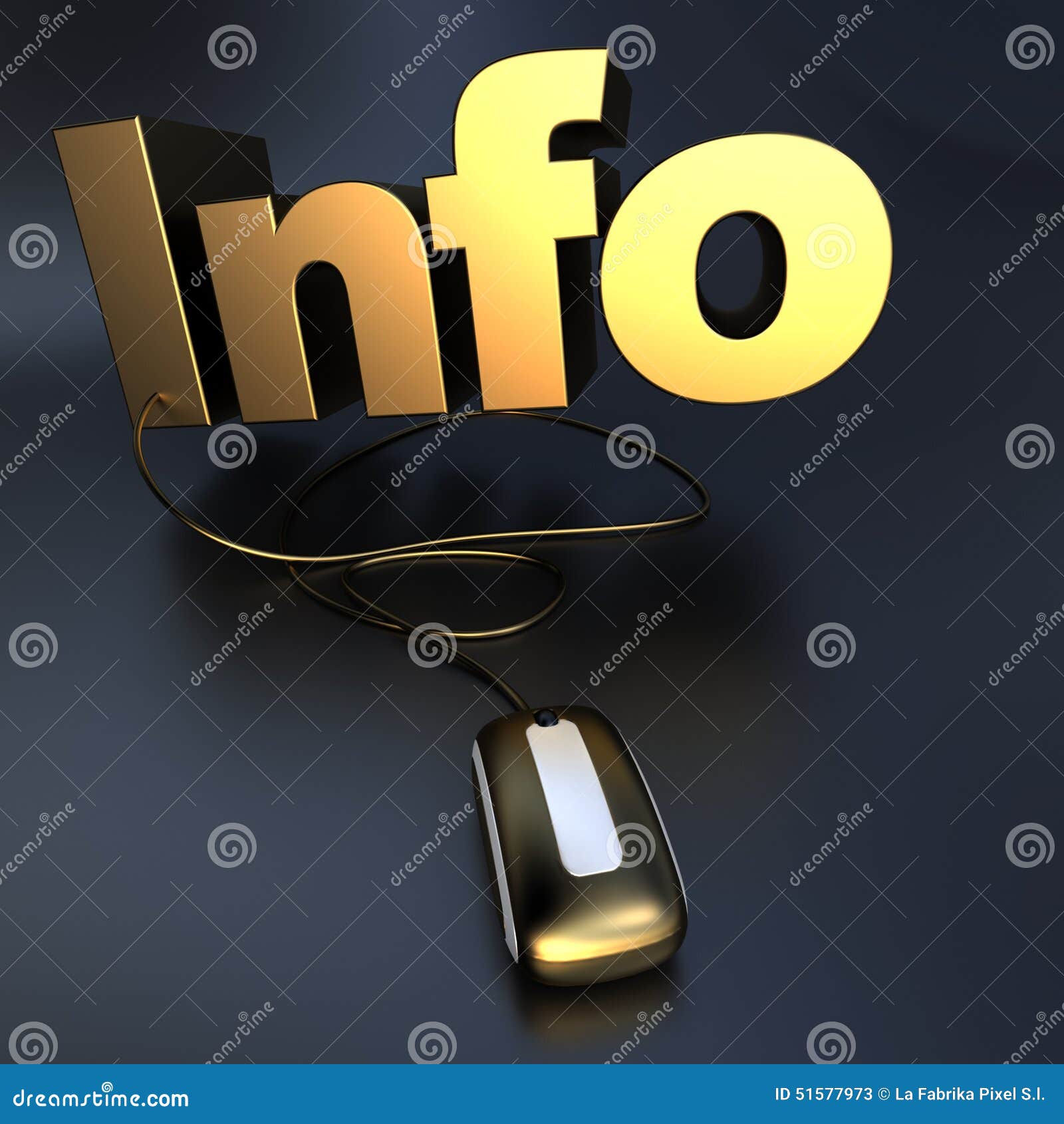 Gold Info online stock image. Image of cable, online - 51577973