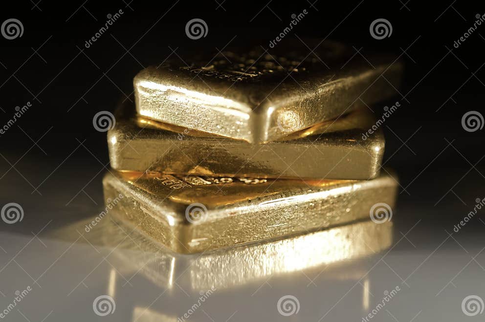 Gold Ingots stock photo. Image of pure, luxury, banking - 16942066