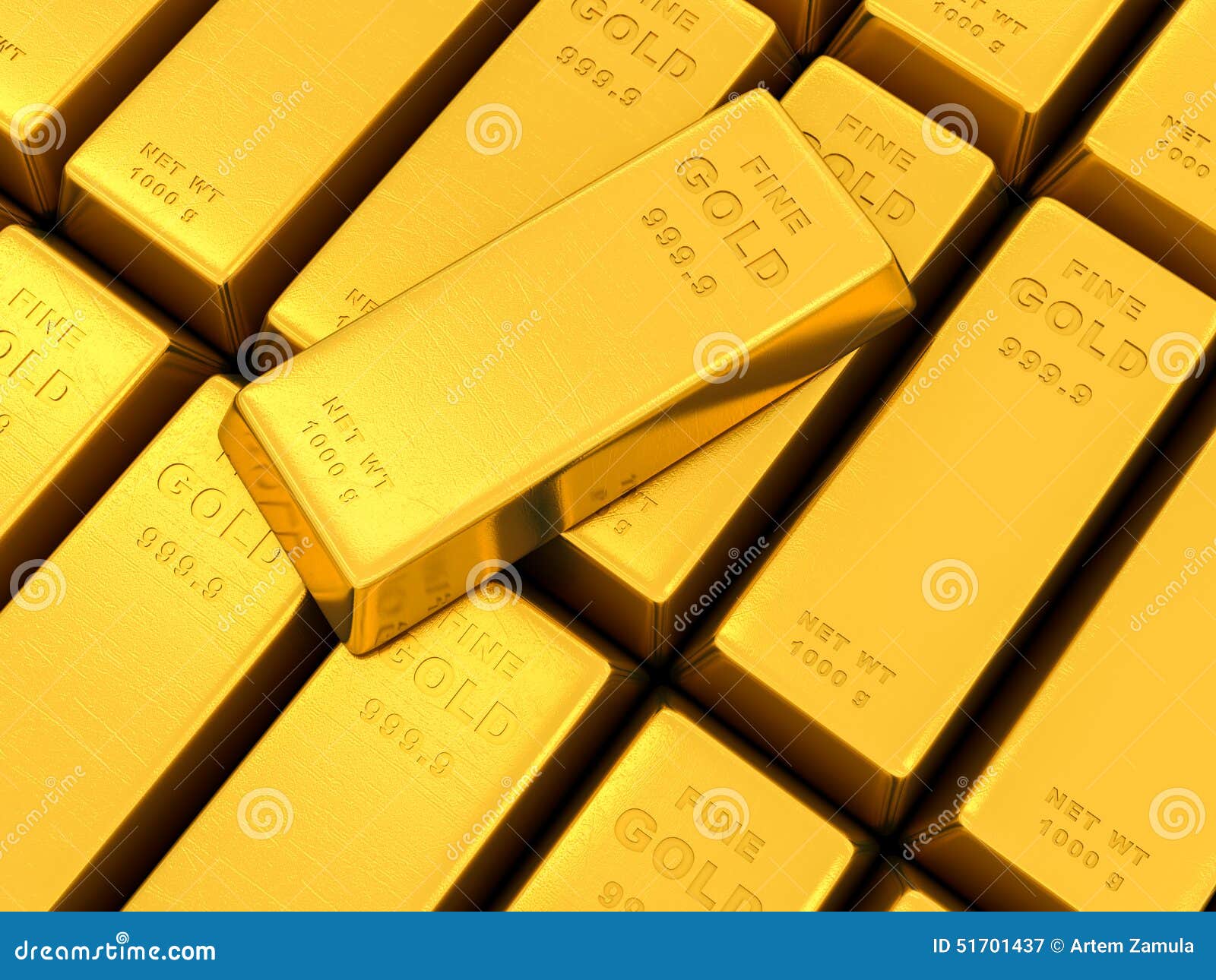 Gold ingots stock illustration. Illustration of exchange - 51701437