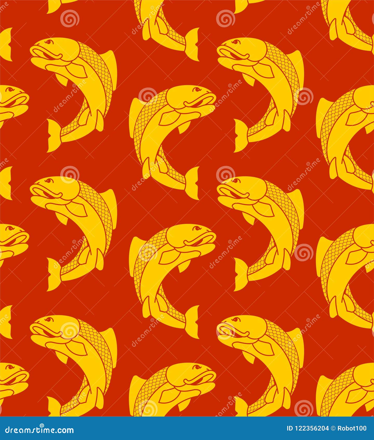Carp Pattern Stock Illustrations – 5,735 Carp Pattern Stock ...