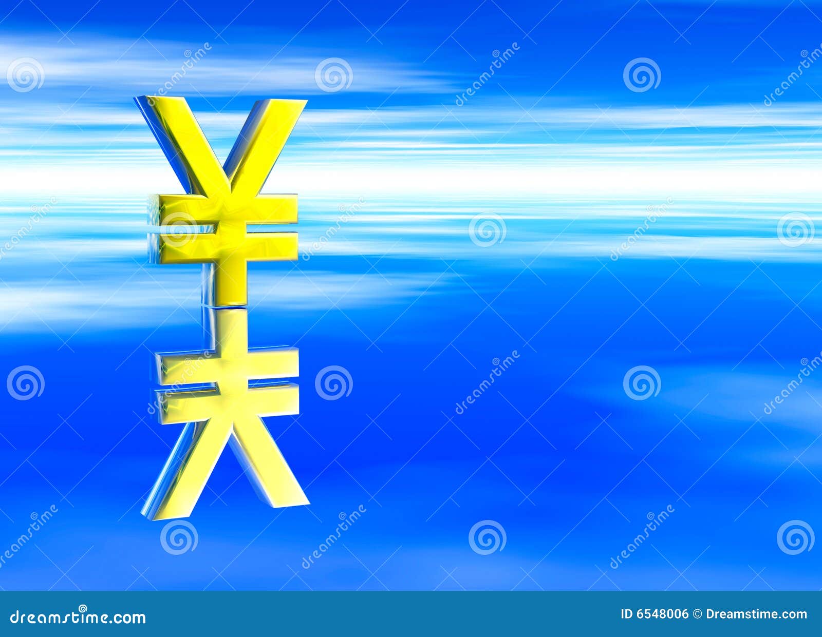 Gold Japanese YEN JPY Currency Symbol Stock Illustration - Illustration ...