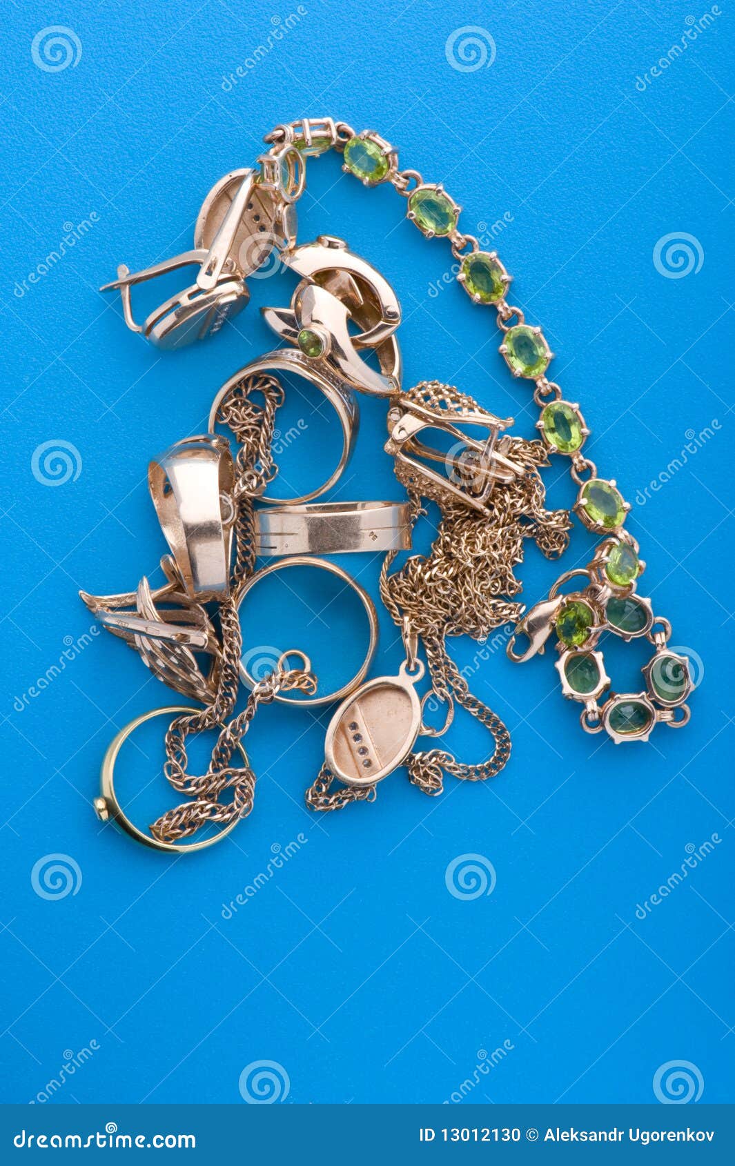 Gold jewel macro stock photo. Image of adornment, present - 13012130