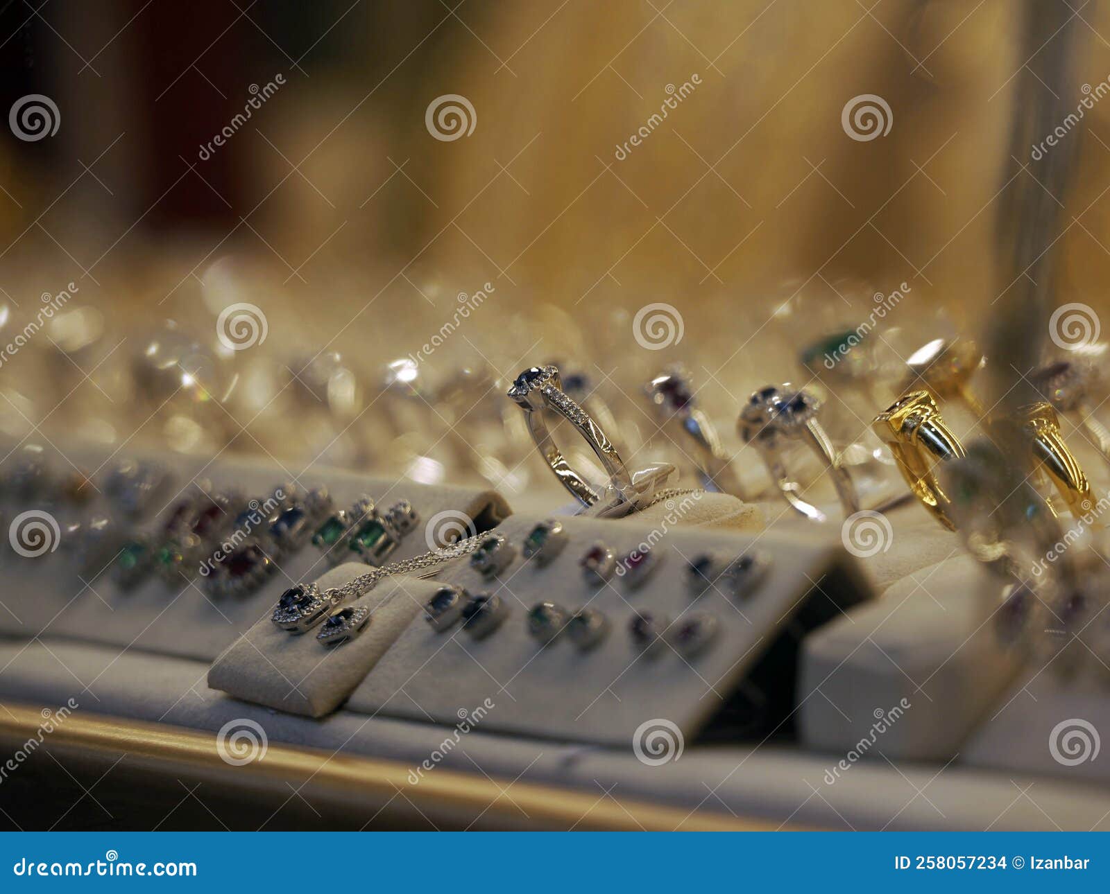 Gold Jewels in Ponte Vecchio Florence Shops Stock Photo - Image of ...