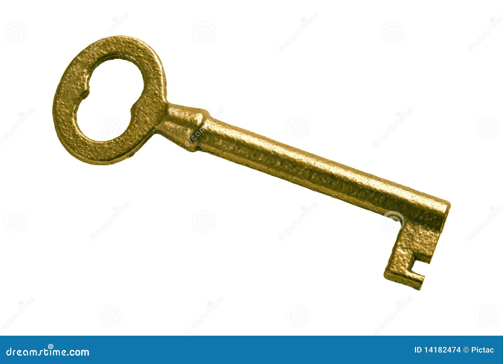 Gold key stock photo. Image of gold, mystery, isolated - 14182474