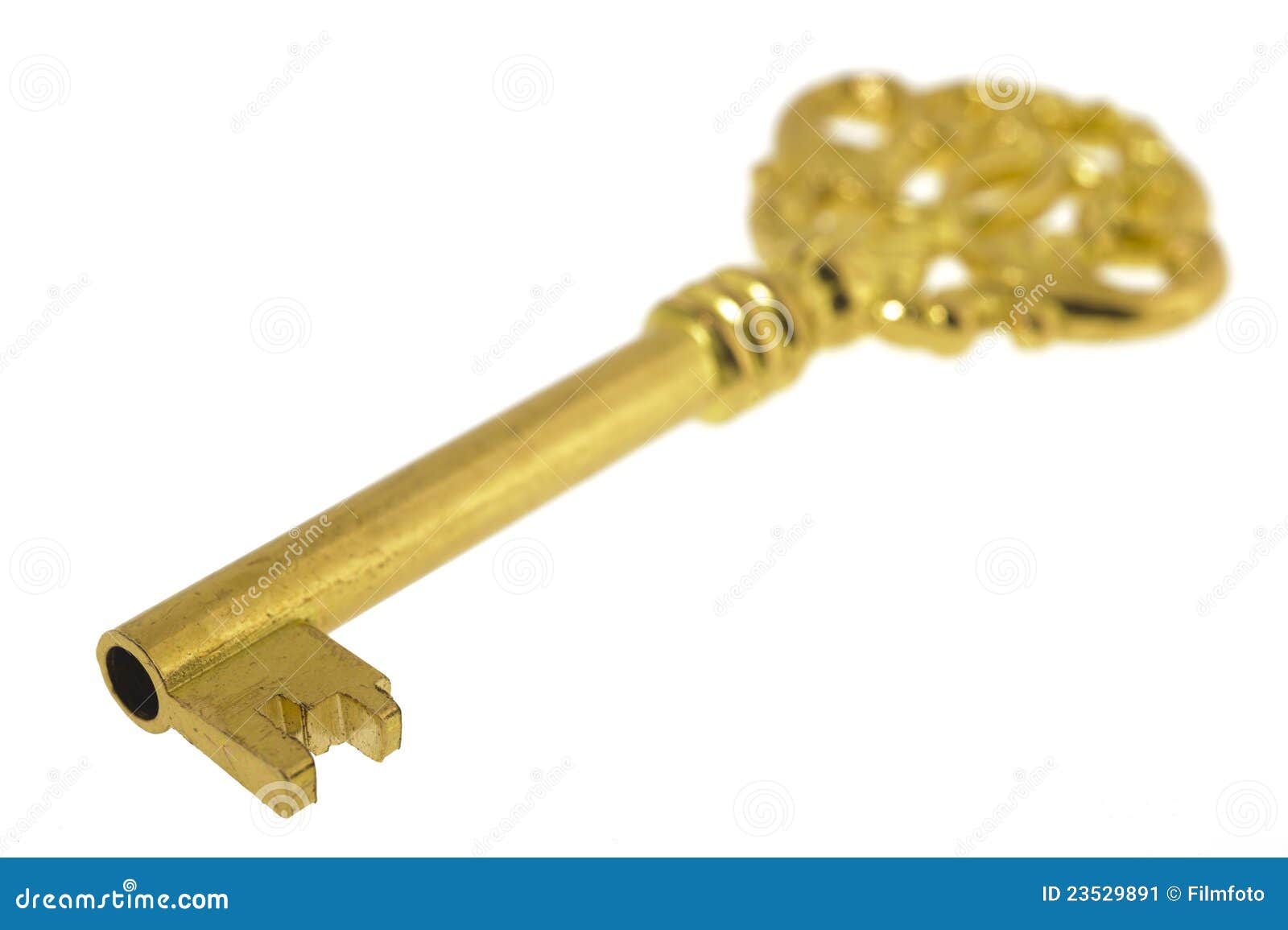 Gold key stock image. Image of design, ornate, finance - 23529891