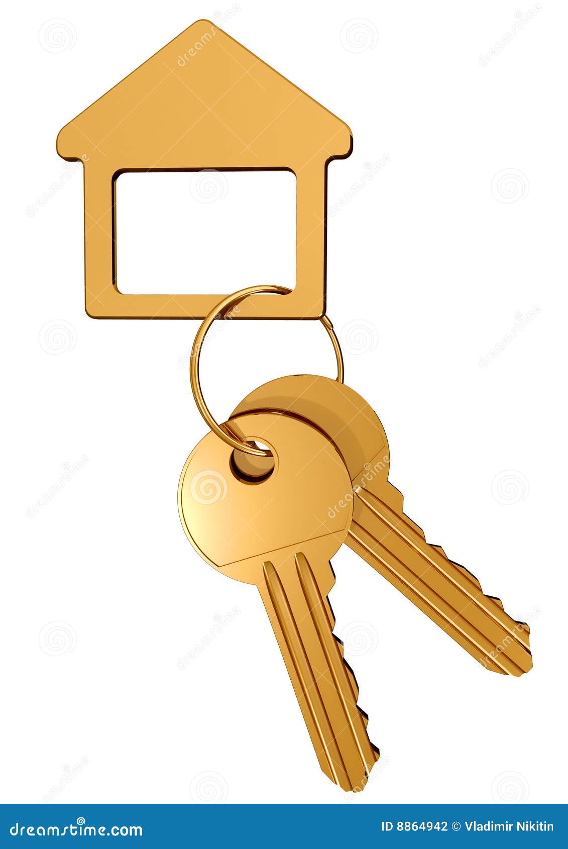 Gold keys stock illustration. Illustration of gold, symbol - 8864942