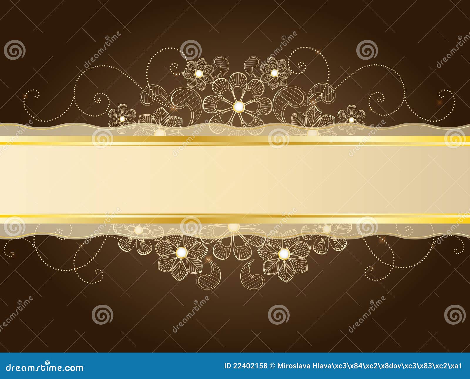 Gold lace stock vector. Illustration of background, gold - 22402158