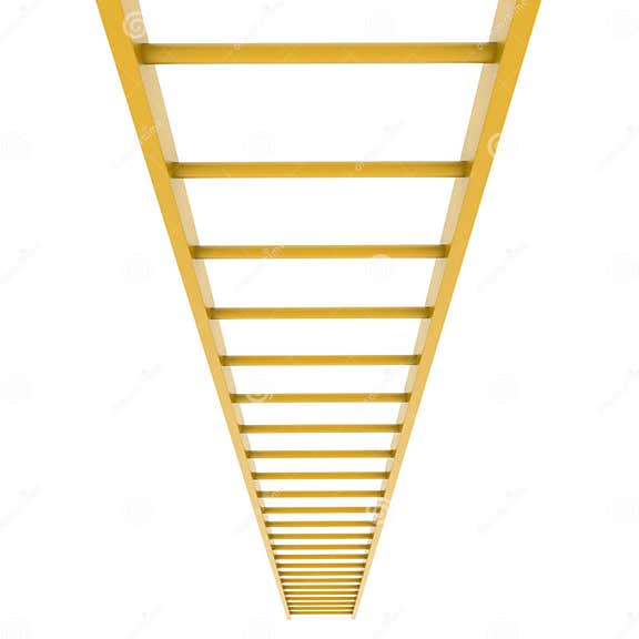Gold ladder stock illustration. Illustration of utensil - 32824905