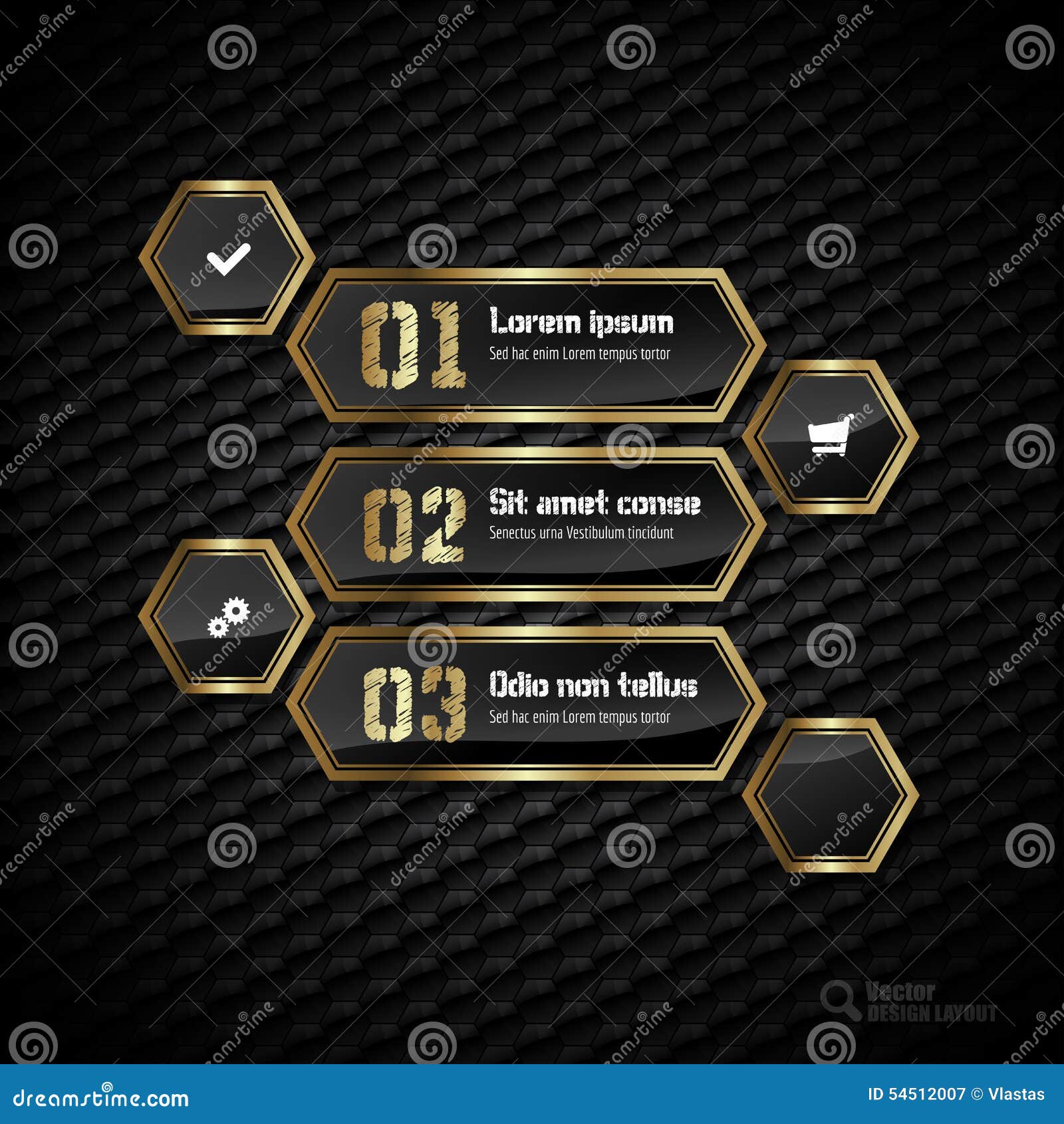 Gold Layout stock vector. Illustration of design, golden - 54512007