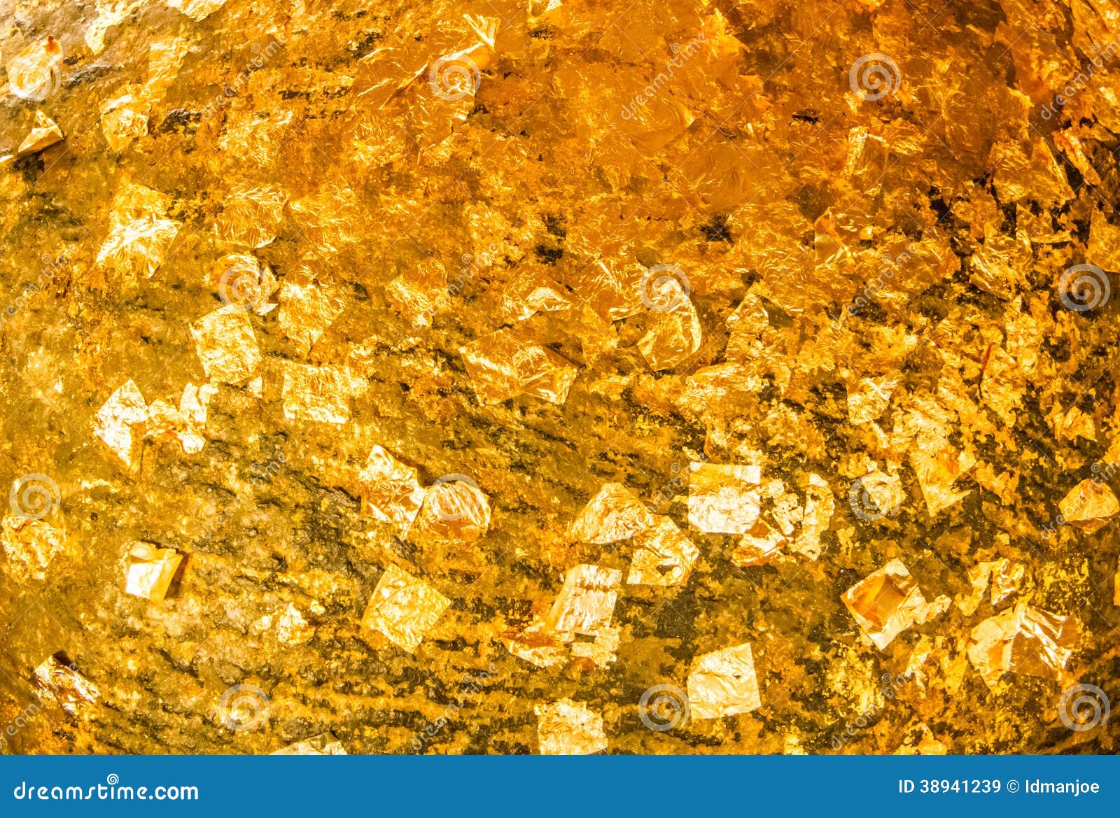 Gold leaf background stock image. Image of figure, decorative - 38941239