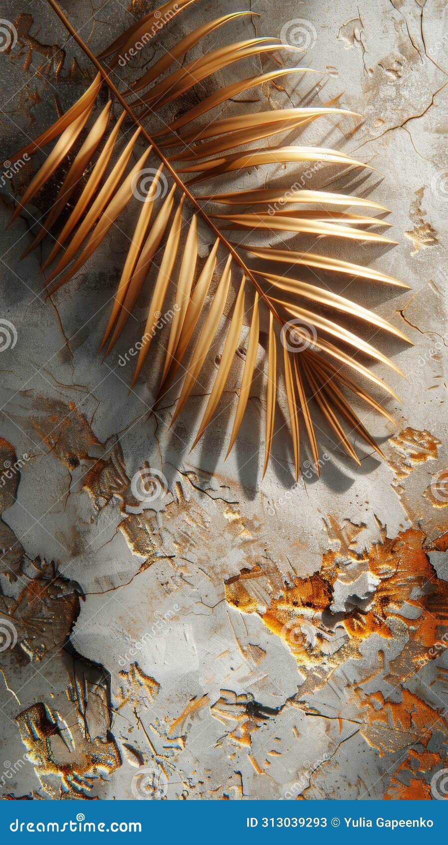 Gold Leaf on Marble stock image. Image of marble, delicate - 313039293