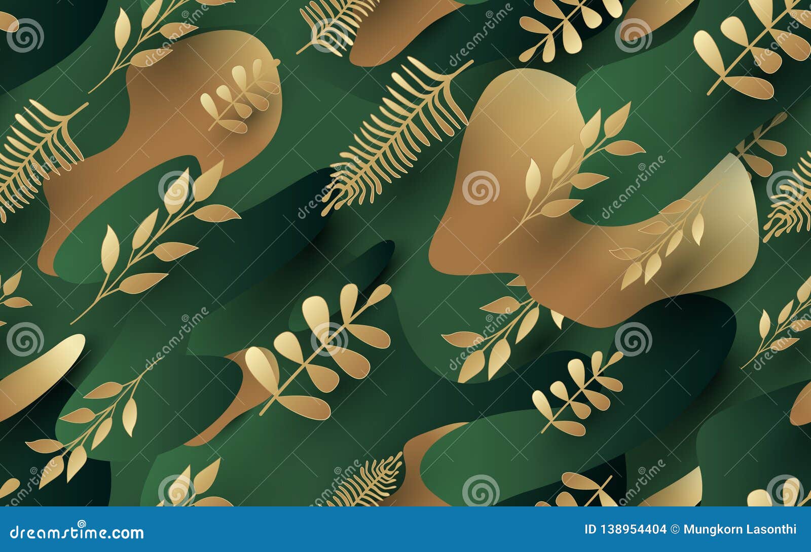 Luxury Green Background With Curved Glowing Green Lines Lighting Effect ...