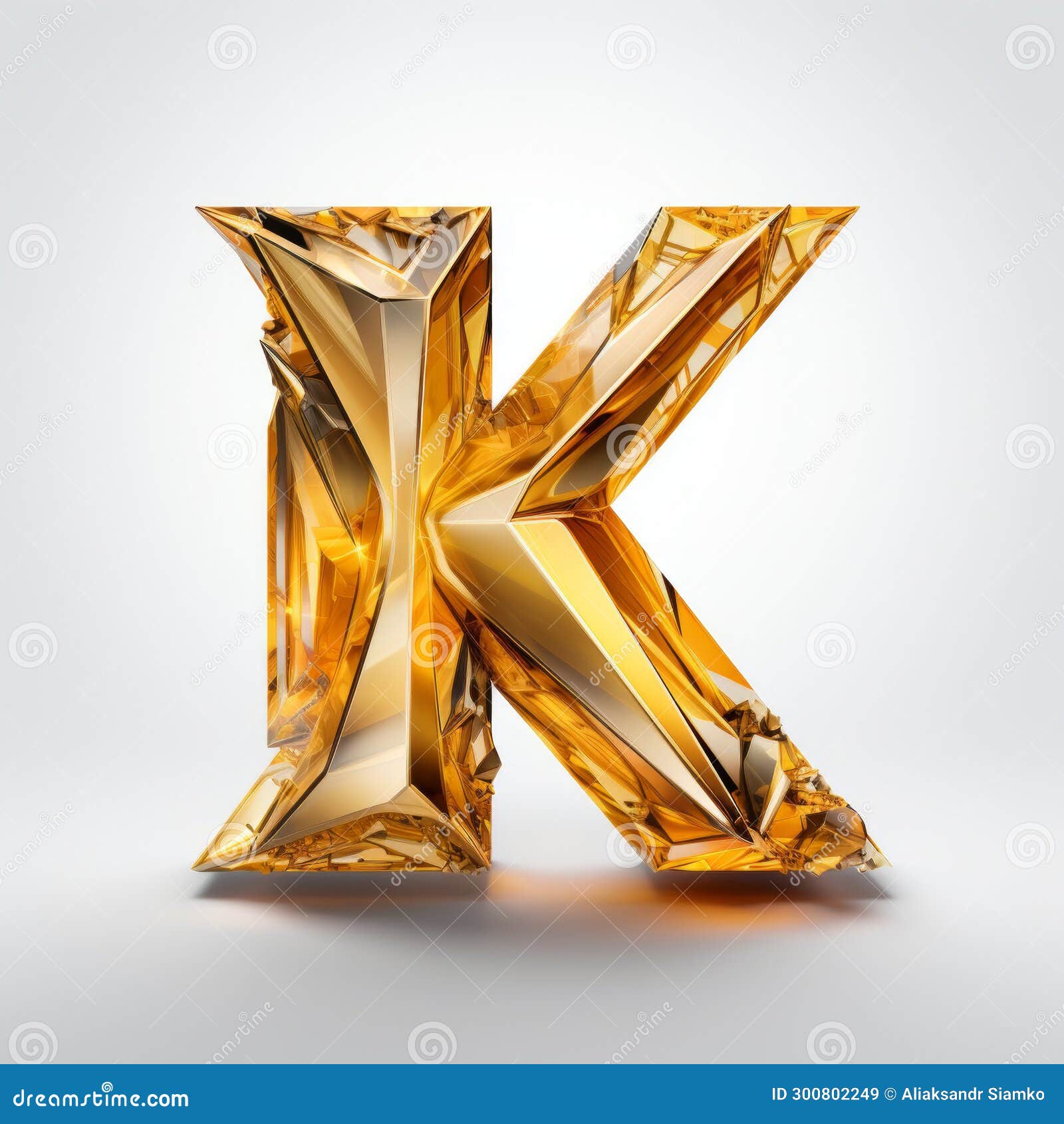 A gold letter k stock illustration. Illustration of gold - 300802249