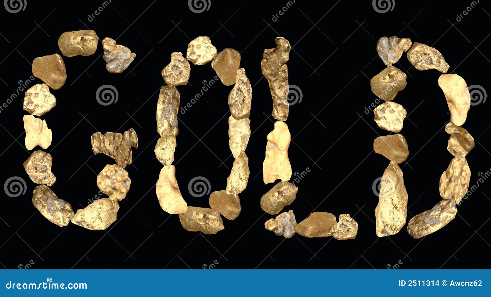 Gold Lettering Stock Photography | CartoonDealer.com #2511314
