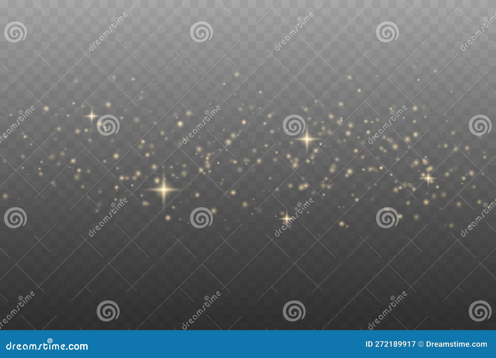 Gold light flash glitter stock vector. Illustration of confetti - 272189917