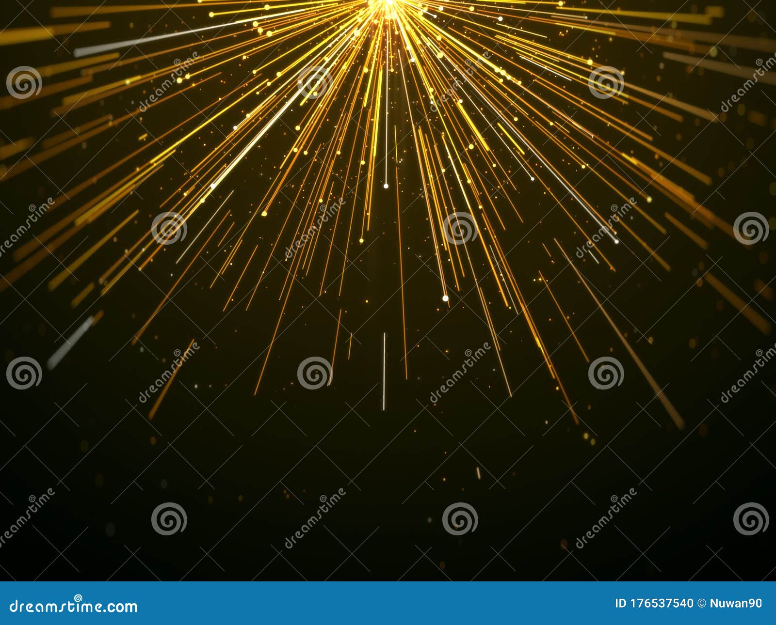 Gold Light Lines Awards Elegant Abstract Background Stock Illustration ...