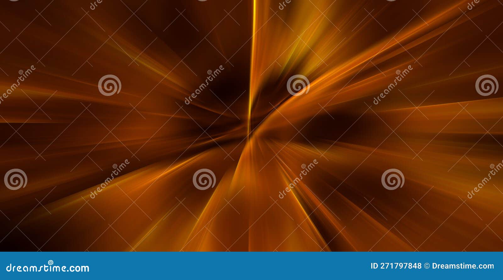Gold Light Rays Effect Background Stock Illustration - Illustration of ...