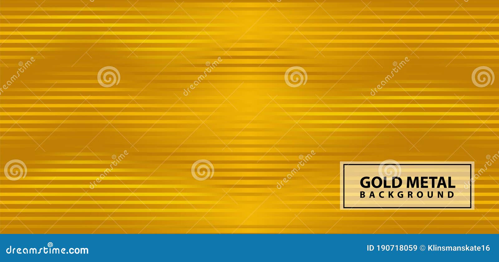 Gold Line Metal Design Background Texture Template Vector Stock ...
