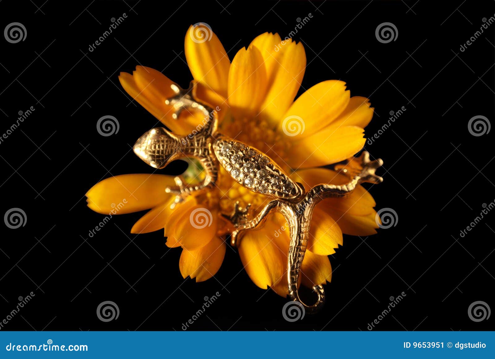 Gift stock image. Image of isolate, deco, arcanum, gilt - 9653951