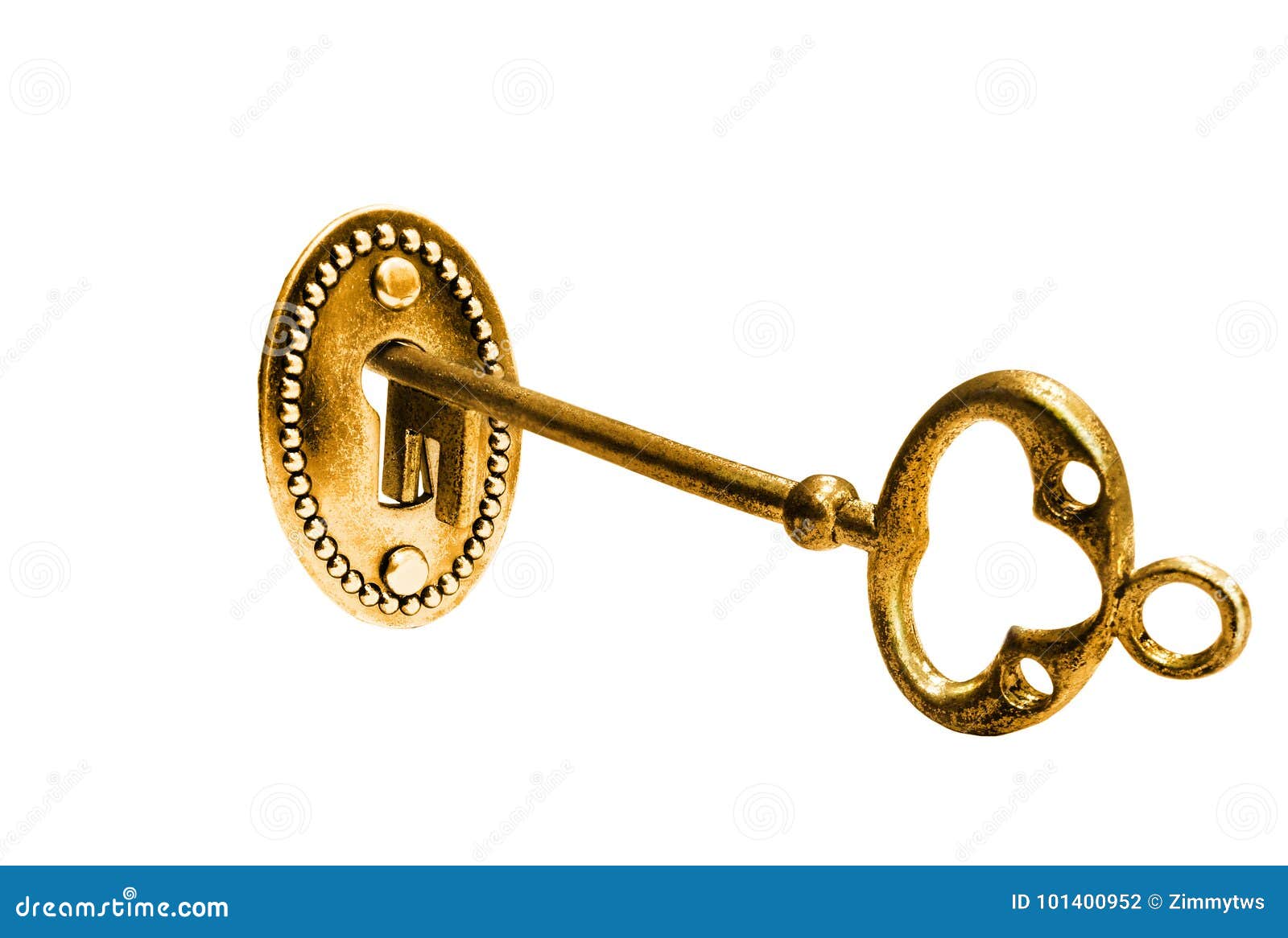 Gold lock and key stock photo. Image of retro, privacy - 101400952