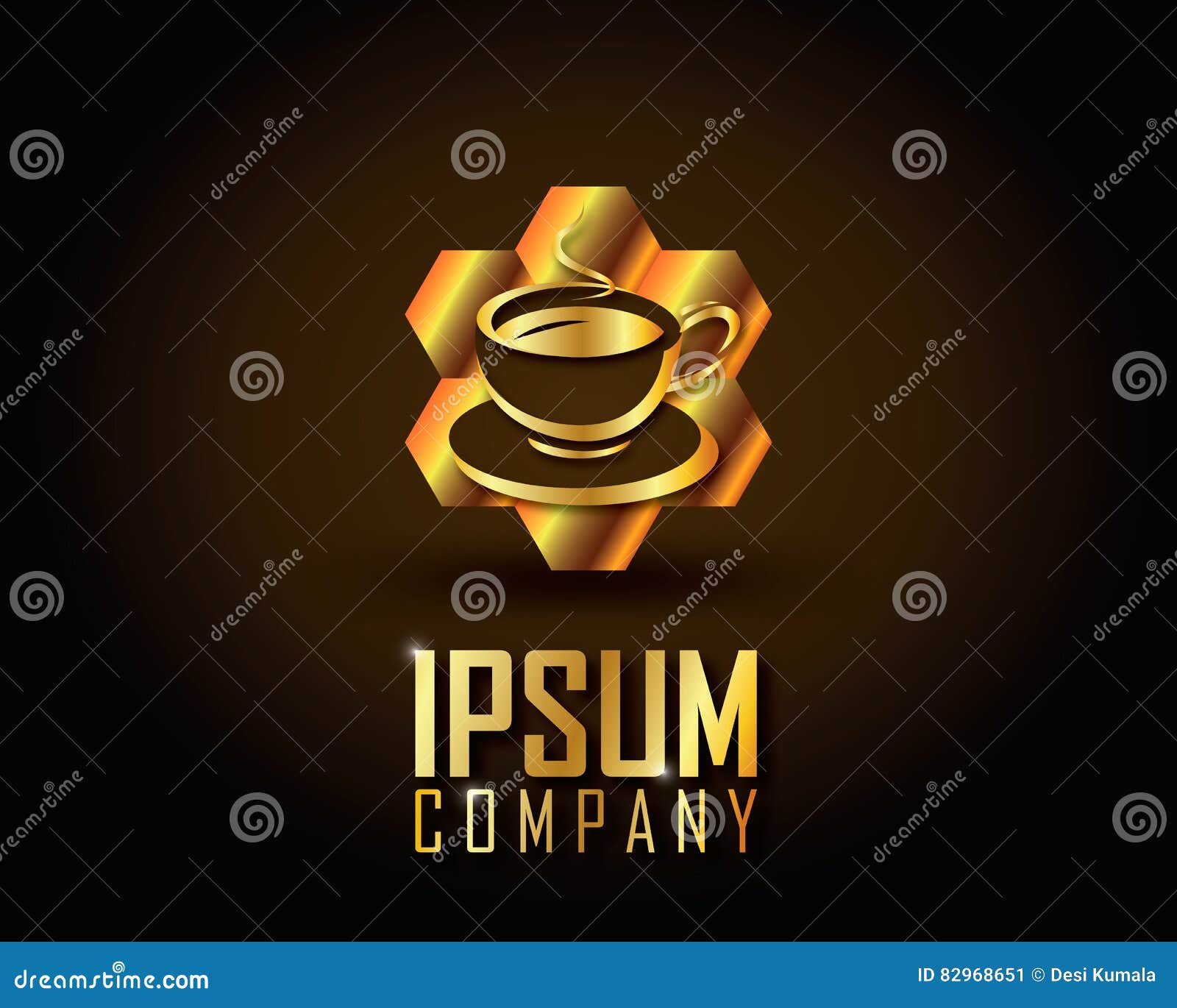 Gold Logo Vector stock vector. Illustration of company - 82968651
