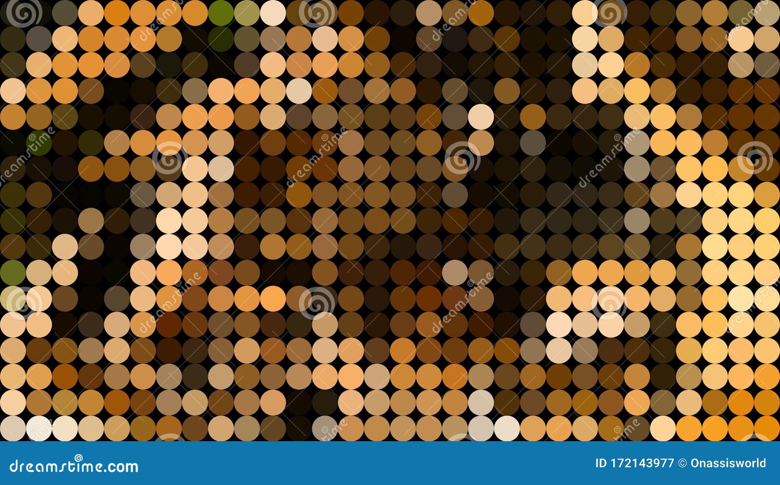 Gold Luxury Dot Matrix Colorful Abstract Art Background Stock ...