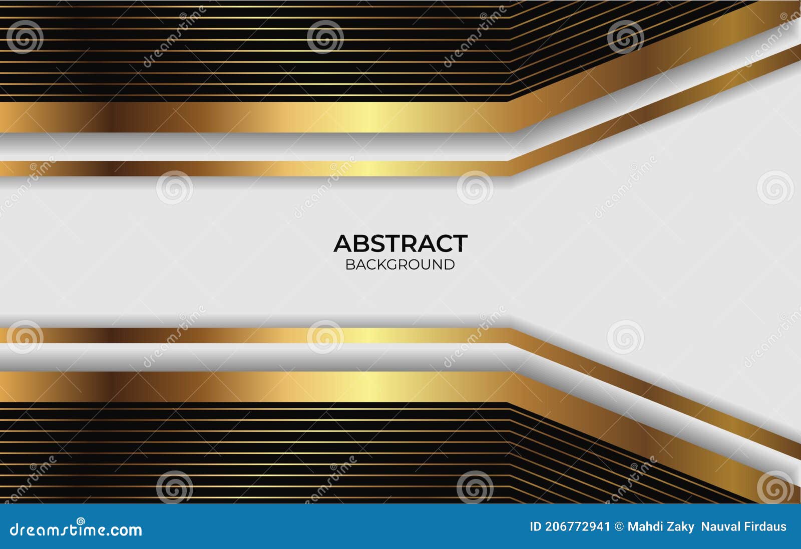 Gold and White Luxury Presentation Background Stock Vector ...