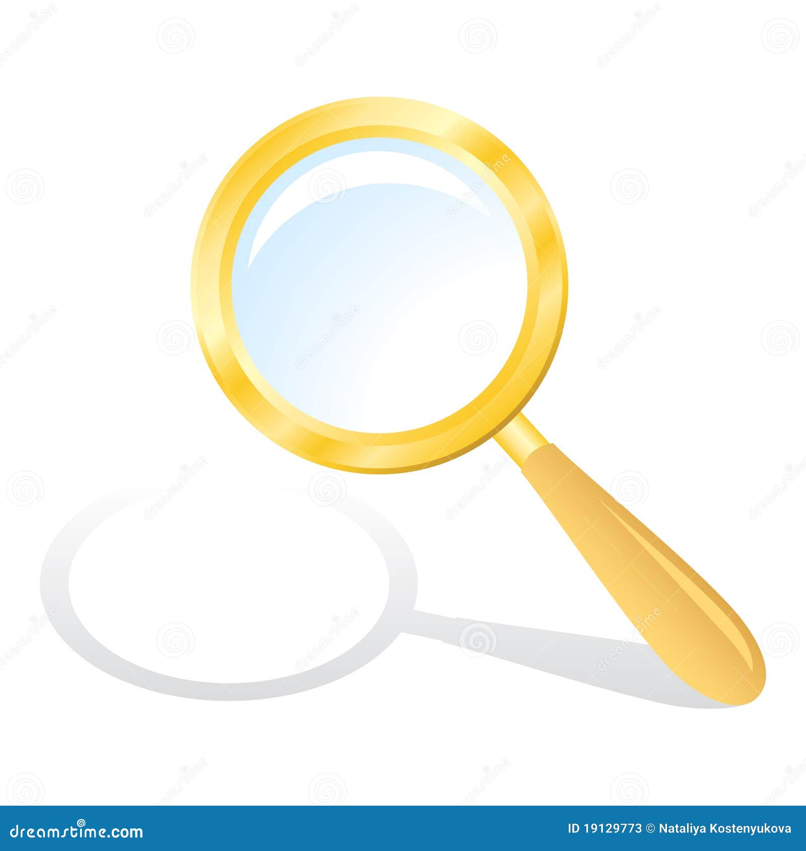 Lupa - Magnifying Glass Cartoon Vector | CartoonDealer.com #153395727