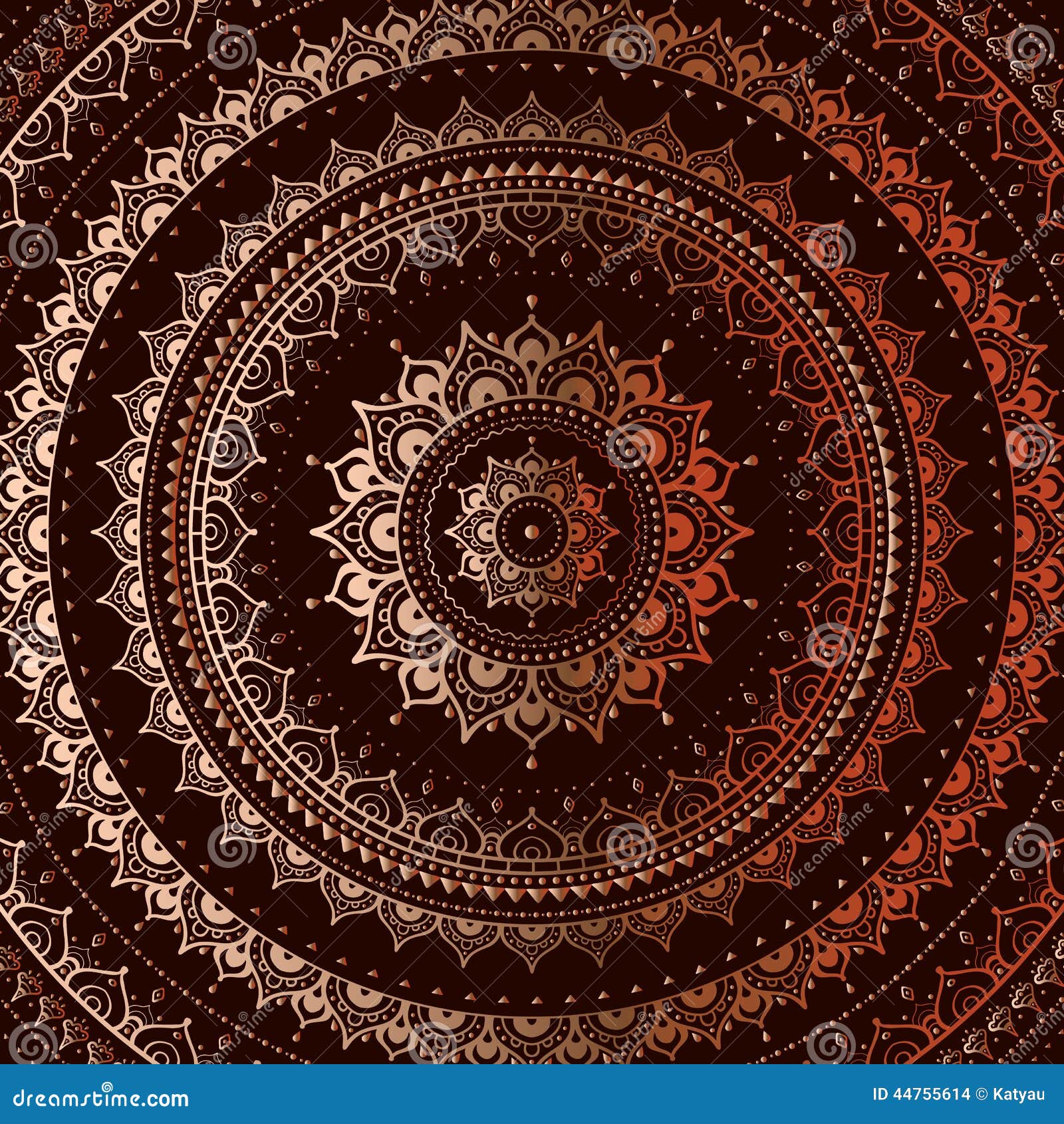 Gold Mandala Texture With Golden Mosaics In The Byzantine Style ...