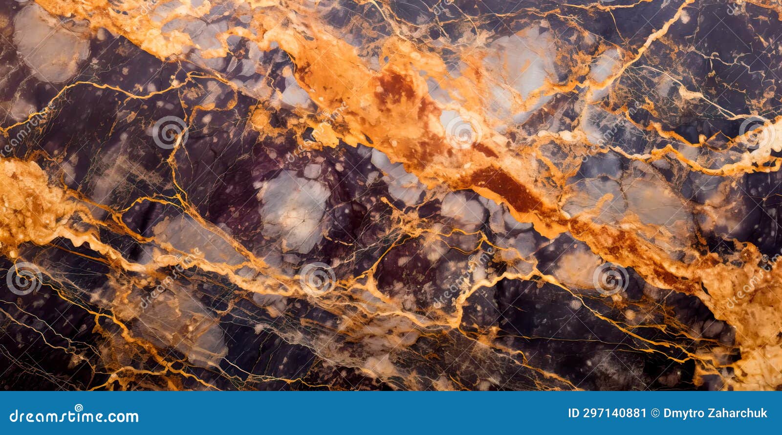 Gold Marble with Fine Gold Flecks Decorating the Texture of Natural ...