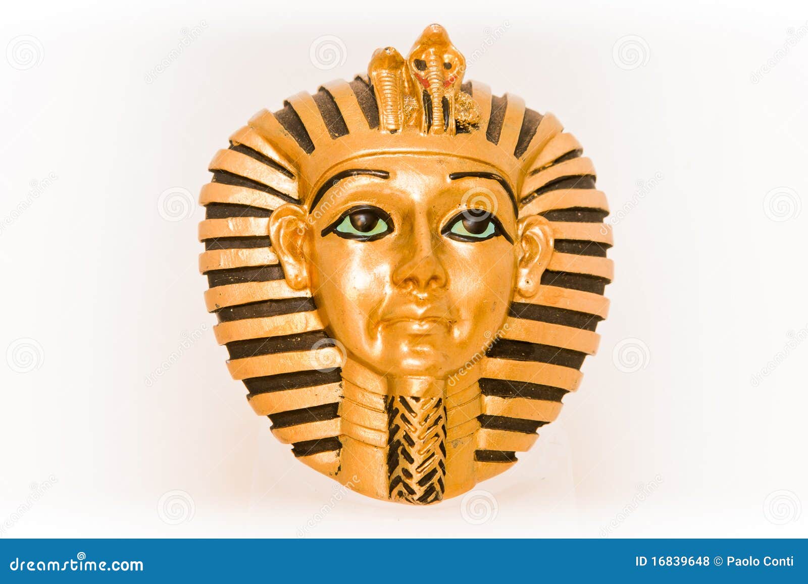 The gold mask stock photo. Image of mask, king, tutankhamon - 16839648