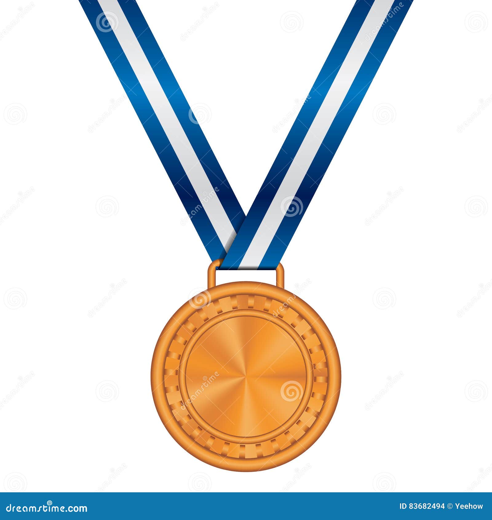 Gold medal stock illustration. Illustration of ceremony - 83682494