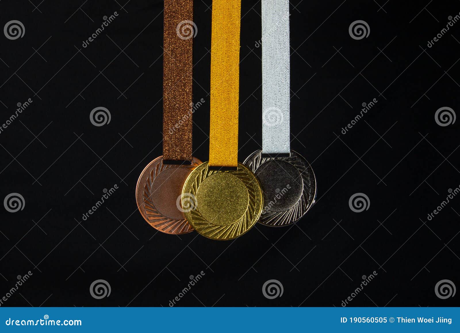 Gold Medal, Silver Medal and Bronze Medal Concept for Winning or ...